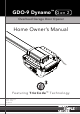 AUTOMATIC TECHNOLOGY GDO-9 INSTALLATION INSTRUCTIONS MANUAL Pdf ...