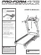 PRO-FORM CROSSWALK FIT 415 USER MANUAL Pdf Download | ManualsLib