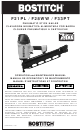 BOSTITCH F21PL ORIGINAL INSTRUCTIONS MANUAL Pdf Download | ManualsLib