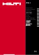 HILTI PD-I MANUAL Pdf Download | ManualsLib