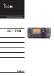 ICOM IC-718 SERVICE MANUAL Pdf Download | ManualsLib