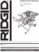 RIDGID R4510 OPERATOR'S MANUAL Pdf Download | ManualsLib
