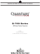 RUNCO QUANTUM COLOR Q-750I SERIES INSTALLATION & OPERATION MANUAL Pdf ...