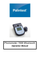 PALINTEST PHOTOMETER 7100 MANUAL Pdf Download | ManualsLib