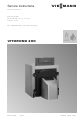 VIESSMANN VITOROND 200 TECHNICAL DATA MANUAL Pdf Download | ManualsLib