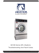 DEXTER LAUNDRY WCVD SERIES PARTS AND SERVICE MANUAL Pdf Download ...