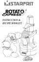 STARFRIT ROTATO EXPRESS INSTRUCTIONS FOR USE MANUAL Pdf Download ...