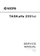 KYOCERA TASKALFA 2551CI SERVICE MANUAL Pdf Download | ManualsLib