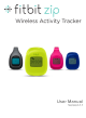 FITBIT ZIP USER MANUAL Pdf Download | ManualsLib