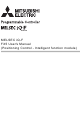MITSUBISHI ELECTRIC MELSEC IQ-F FX5 PROGRAMMING MANUAL Pdf Download | ManualsLib