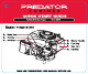PREDATOR ENGINES 69731 QUICK START MANUAL Pdf Download | ManualsLib