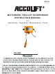 ACCO BRANDS ACCOLIFT SERIES INSTRUCTION MANUAL Pdf Download | ManualsLib