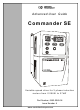 CONTROL TECHNIQUES COMMANDER SE QUICK START QUIDE Pdf Download | ManualsLib
