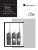 MOTOROLA ASTRO XTS 5000 USER MANUAL Pdf Download | ManualsLib