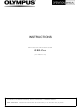 OLYMPUS OER-PRO OPERATION MANUAL Pdf Download | ManualsLib