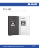 MIRCOM FX-2000 SERIES CONTROL PANEL USER MANUAL | ManualsLib