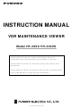 FURUNO VR-3000 INSTALLATION MANUAL Pdf Download | ManualsLib