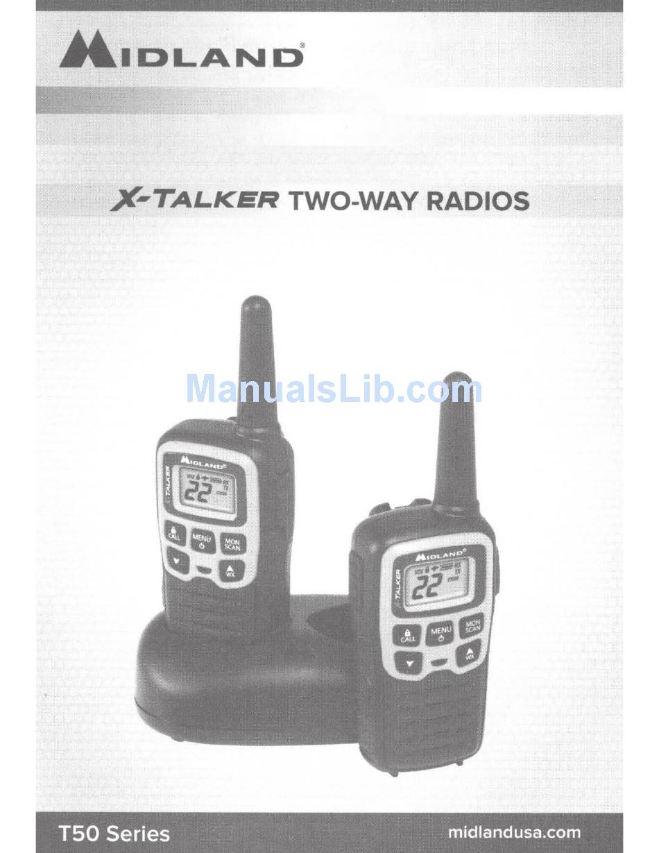 MIDLAND X-TALKER T50 SERIES MANUAL Pdf Download | ManualsLib MIDLAND X-TALKER T50 SERIES MANUAL Pdf Download | ManualsLib