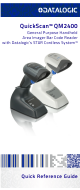 DATALOGIC QUICKSCAN QM2400 QUICK REFERENCE MANUAL Pdf Download | ManualsLib