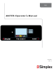 SIMPLEX 4007ES USER & INSTALLATION MANUAL Pdf Download | ManualsLib