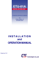 Etu776 - Free Pdf Manuals Download | ManualsLib