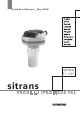 SIEMENS SITRANS PROBE LU INSTRUCTION MANUAL Pdf Download | ManualsLib