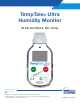 SENSITECH TEMPTALE ULTRA INSTRUCTIONS FOR USE MANUAL Pdf Download ...