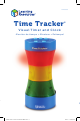 LEARNING RESOURCES TIME TRACKER USE AND CARE INSTRUCTIONS MANUAL Pdf Download | ManualsLib