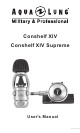 AQUA LUNG CONSHELF XIV TECHNICAL MANUAL Pdf Download | ManualsLib