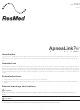 RESMED APNEALINK AIR CLINICAL MANUAL Pdf Download | ManualsLib