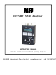 MFJ -259C INSTRUCTION MANUAL Pdf Download | ManualsLib