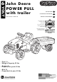 PEG-PEREGO JOHN DEERE USE AND CARE MANUAL Pdf Download | ManualsLib