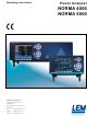LEM NORMA 4000 OPERATING INSTRUCTIONS MANUAL Pdf Download | ManualsLib