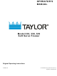 TAYLOR 336 SERVICE MANUAL Pdf Download | ManualsLib