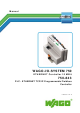 WAGO 750 SERIES MANUAL Pdf Download | ManualsLib