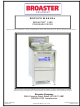BROASTER 2400 OPERATION MANUAL Pdf Download | ManualsLib