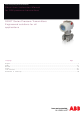 ABB 2600T SERIES TRANSMITTER OPERATING INSTRUCTIONS MANUAL | ManualsLib