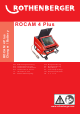 ROTHENBERGER ROCAM 4 PLUS INSTRUCTIONS FOR USE MANUAL Pdf Download ...