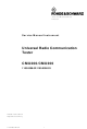 ROHDE & SCHWARZ CMU 200 SERVICE MANUAL Pdf Download | ManualsLib