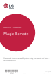 LG MAGIC REMOTE OWNER'S MANUAL Pdf Download | ManualsLib