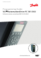 DANFOSS VLT AUTOMATIONDRIVE FC 302 OPERATING INSTRUCTIONS MANUAL Pdf ...