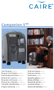 CAIRE COMPANION 5 TECHNICAL MANUAL Pdf Download | ManualsLib