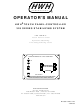 HWH 325 SERIES OPERATOR'S MANUAL Pdf Download | ManualsLib