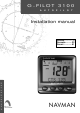 NAVMAN G-PILOT 3100 INSTALLATION MANUAL Pdf Download | ManualsLib