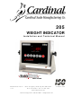 CARDINAL 205 INSTALLATION AND TECHNICAL MANUAL Pdf Download | ManualsLib