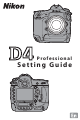 NIKON D4 USER MANUAL Pdf Download | ManualsLib