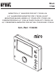 URMET DOMUS 1722 INSTALLATION AND INSTRUCTION MANUAL Pdf Download | ManualsLib