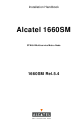 ALCATEL 1660SM TECHNICAL HANDBOOK Pdf Download | ManualsLib