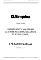 SIMPLEX 4100 OPERATOR'S MANUAL Pdf Download | ManualsLib