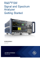 ROHDE & SCHWARZ FSW SERIES USER MANUAL Pdf Download | ManualsLib